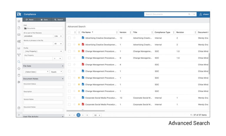 Search - Document Locator