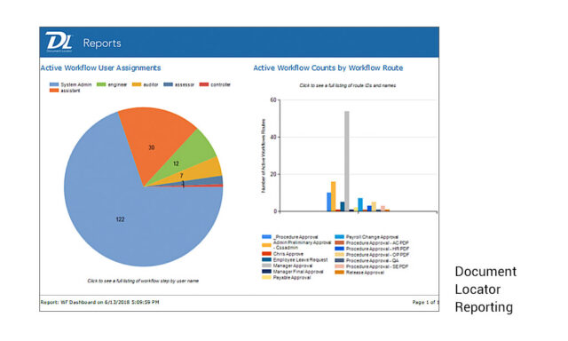 Reporting Features | Document Locator