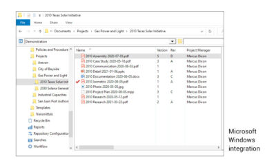 Microsoft Windows Document Management | Document Locator