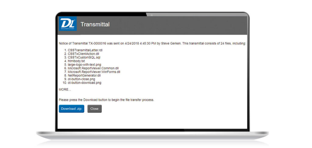 Transmittals | Document Locator