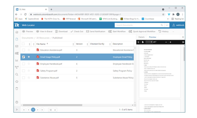 Latest Version Document Management | Document Locator