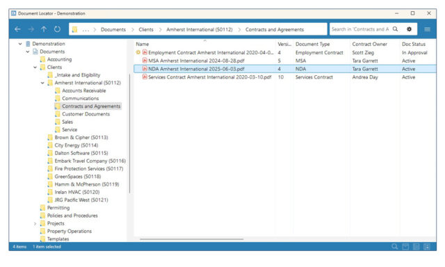 Contract Management Software | Document Locator