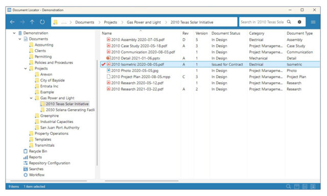 Microsoft Windows Document Management | Document Locator
